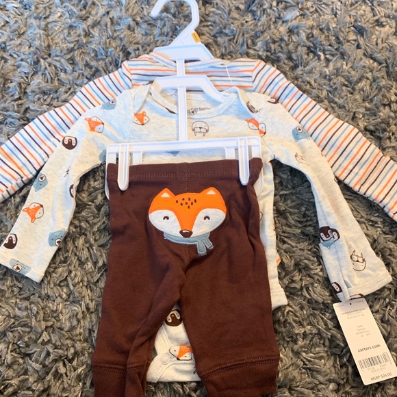 Matching Sets | Carters 3 Pc Set Boys Fox Theme | Poshmark
